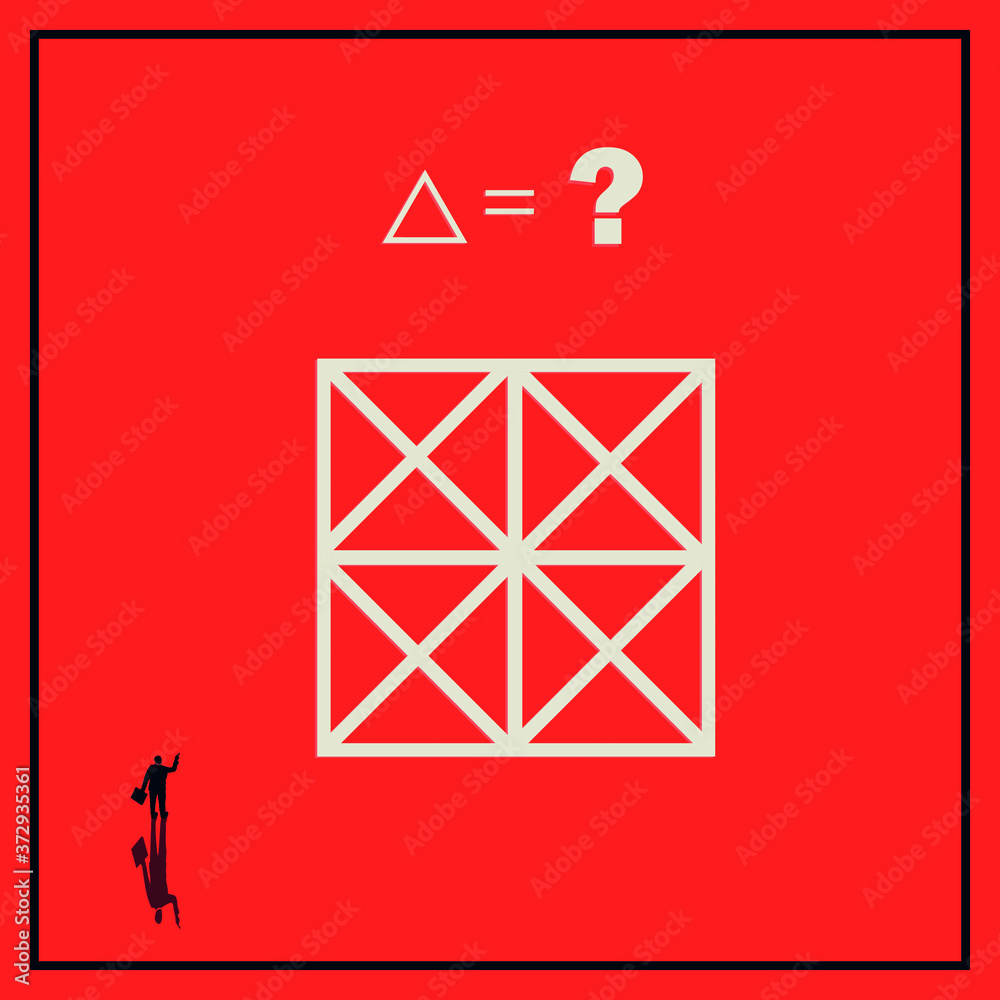mathematical rebus. riddle for children and adults. Vector Stock Vector ...