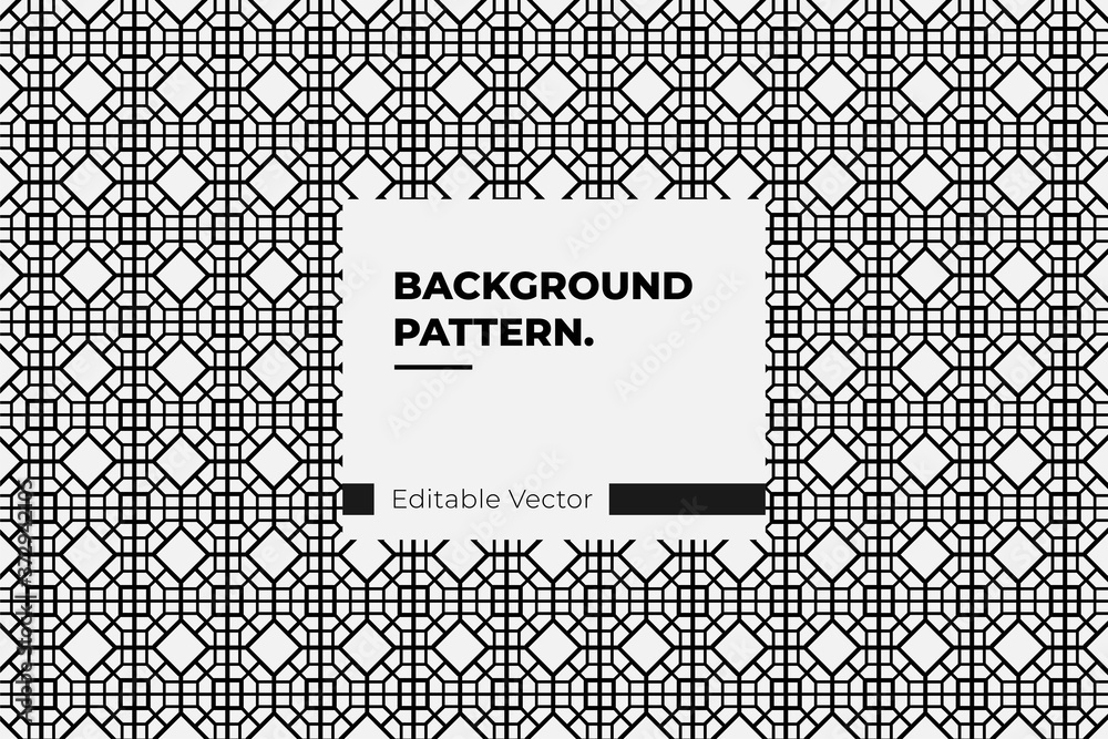 traditional pattern vector background Stock Vector | Adobe Stock
