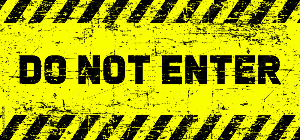 Under construction. Stop halt allowed Do not enter danger warning sign ...