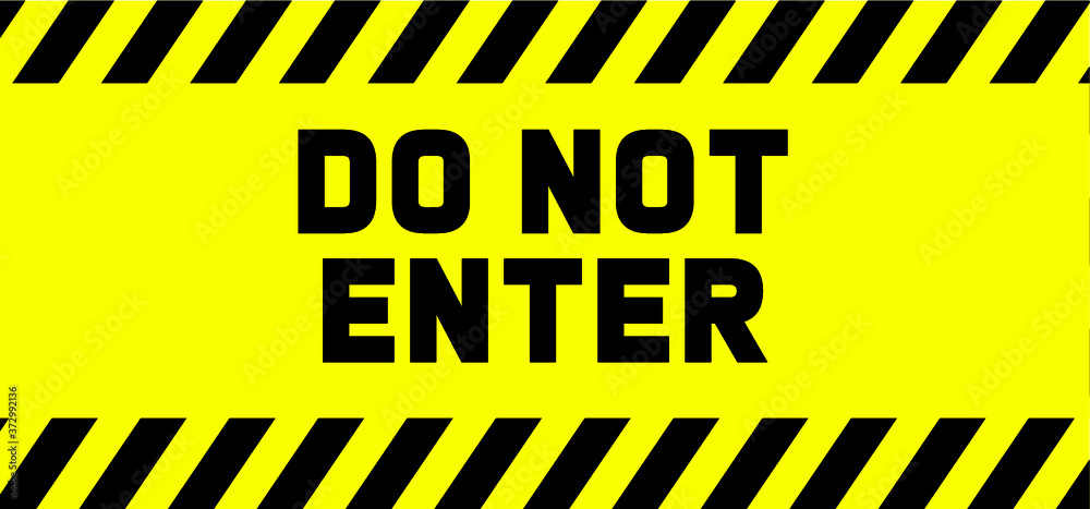 Under construction. Stop halt allowed Do not enter danger warning sign ...