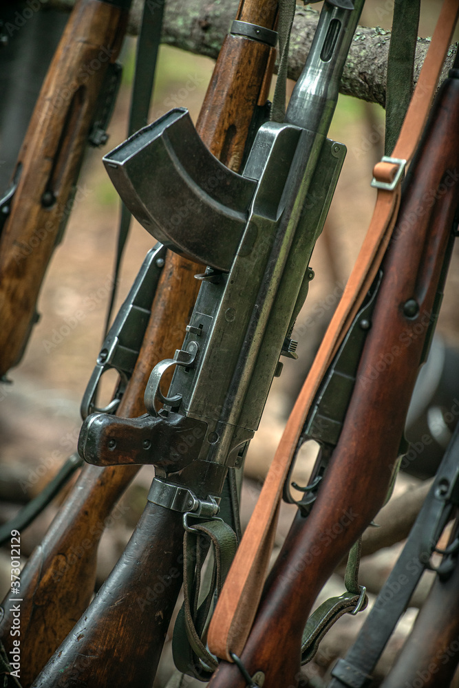 Foto de Weapons of the Finnish army during the winter war, rifles and ...