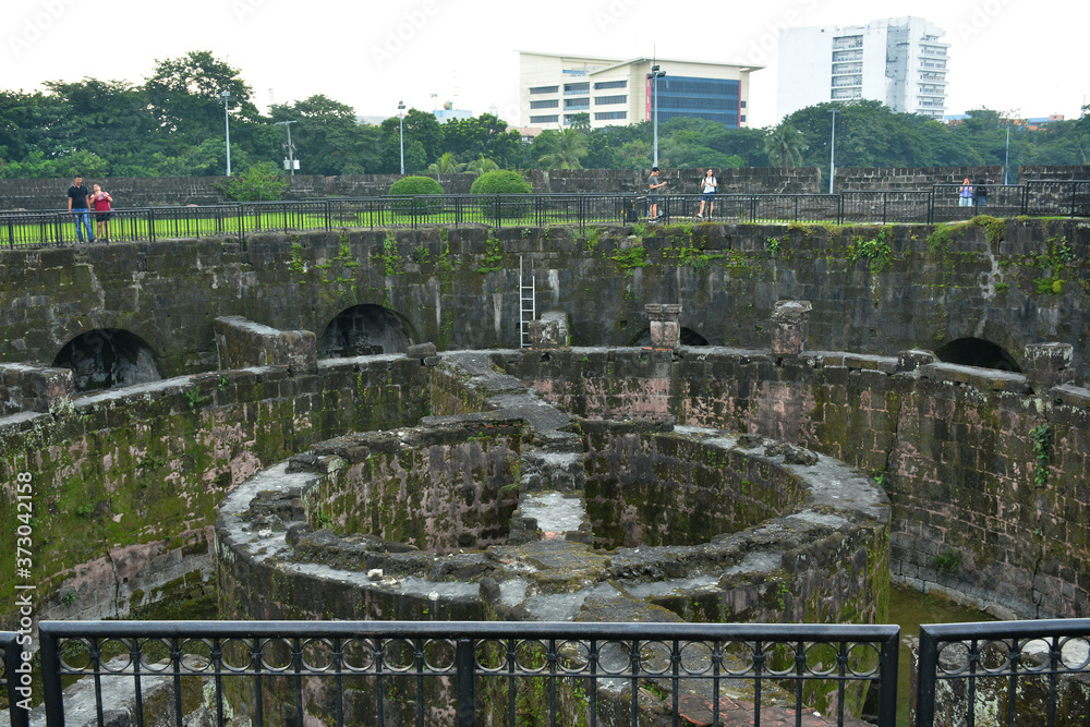 Baluarte De San Diego fortification structure at Intramuros walled city ...