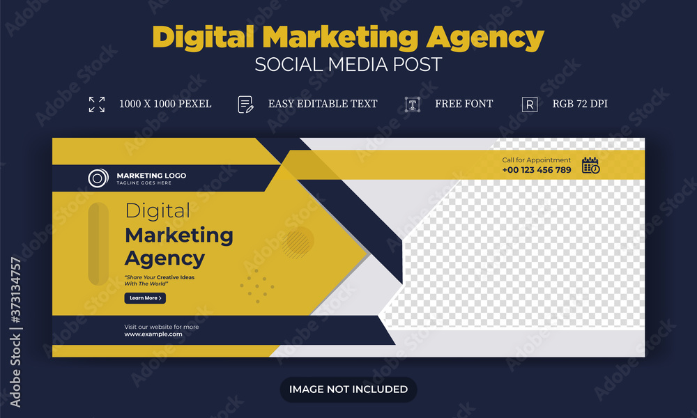 social media ads vector templates fully editable, advertising design ...