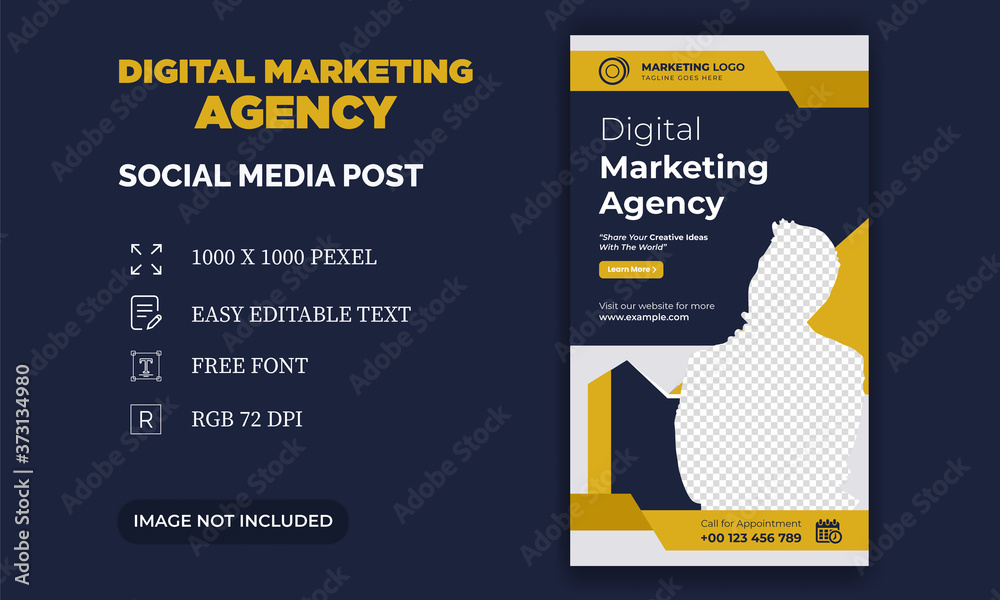 social media ads vector templates fully editable, advertising design ...