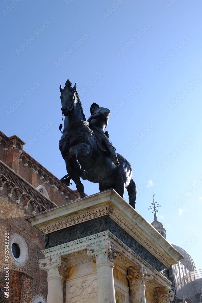 Foto de Bartolomeo Colleoni, Venezia monumento equestre, Monumento in ...