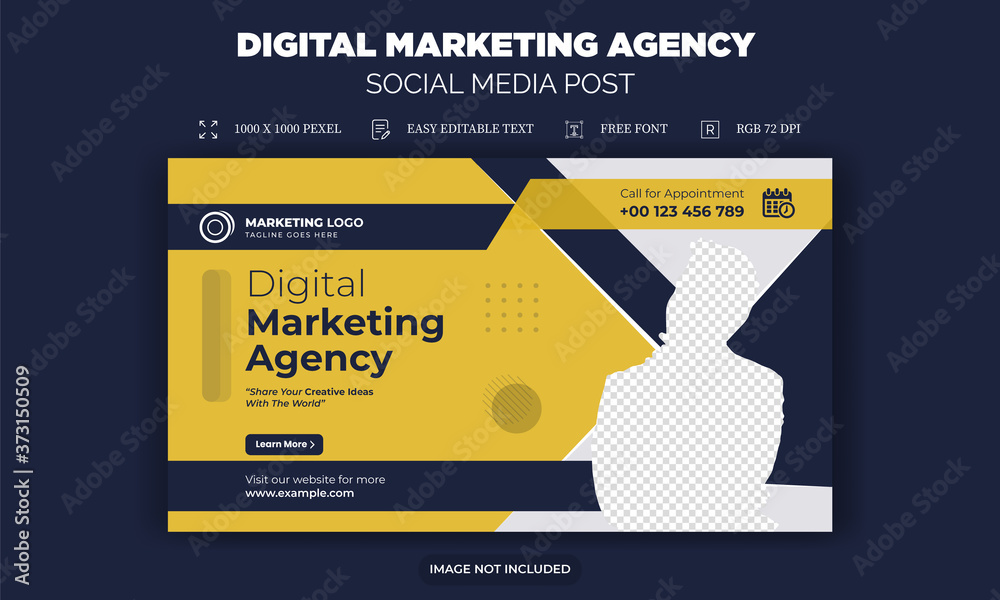 social media ads vector templates fully editable, advertising design ...