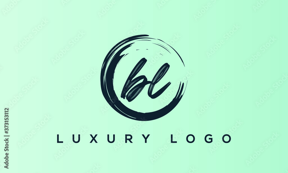 BL ,LB ,B ,L Letter Logo Design with Creative Modern Trendy Typography ...