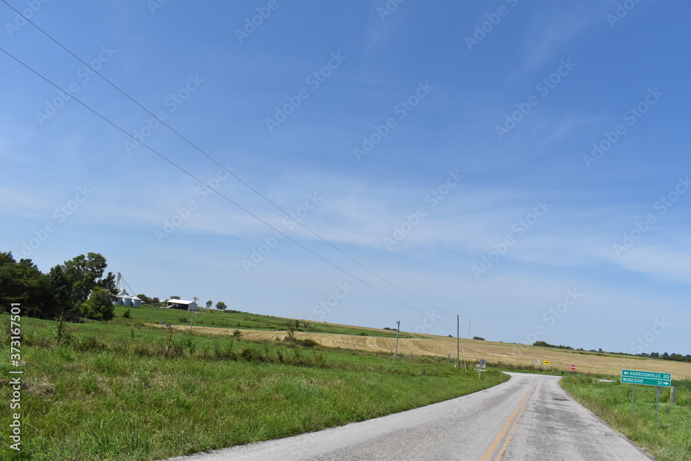 Rural Highway Stock Photo | Adobe Stock