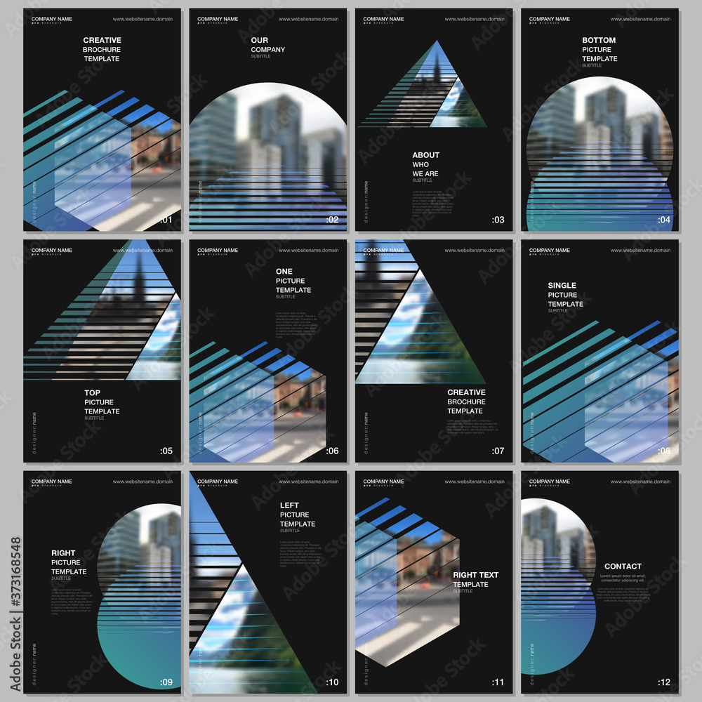 A4 brochure layout of covers design templates for flyer leaflet, A4 ...