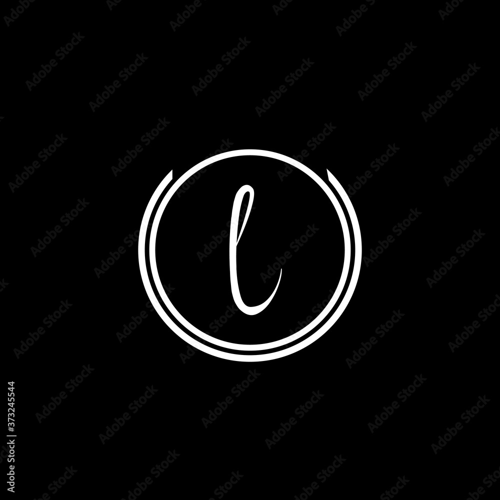 l letter logo template design with vector graphics.l letter design for ...