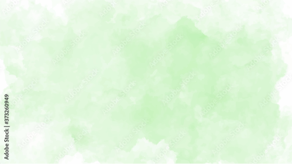 Green Watercolor Background For Textures Backgrounds And Web Banners