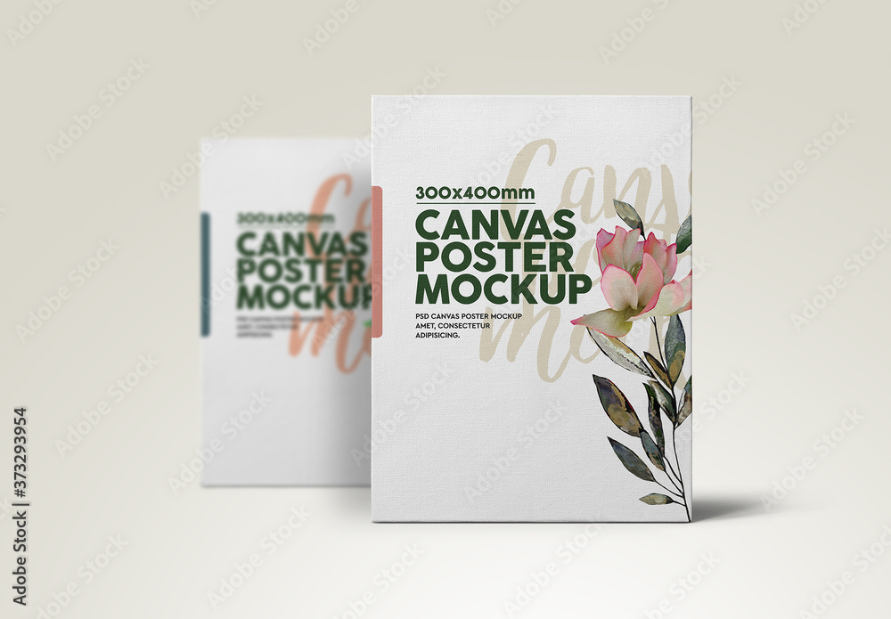 Canvas Mockup Stock Template | Adobe Stock