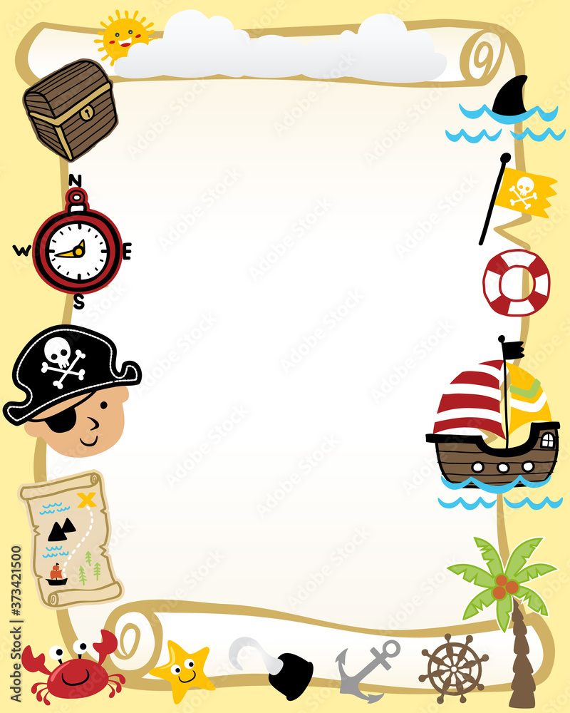 Pirate Clip Art Border