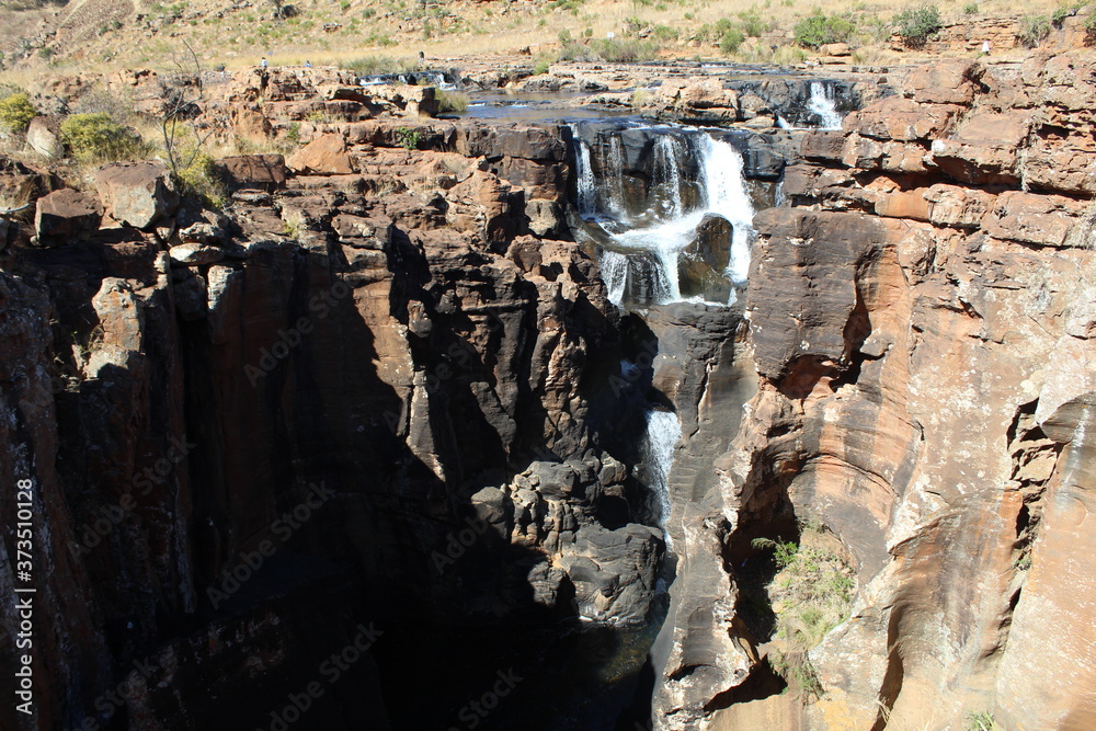 Graskop, South Africa. Nice waterfall in a paradisiac place in South ...