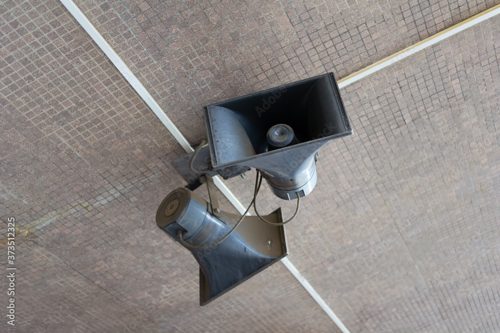 Loudspeaker and speaker. Audio device for making loud sound. Very ...