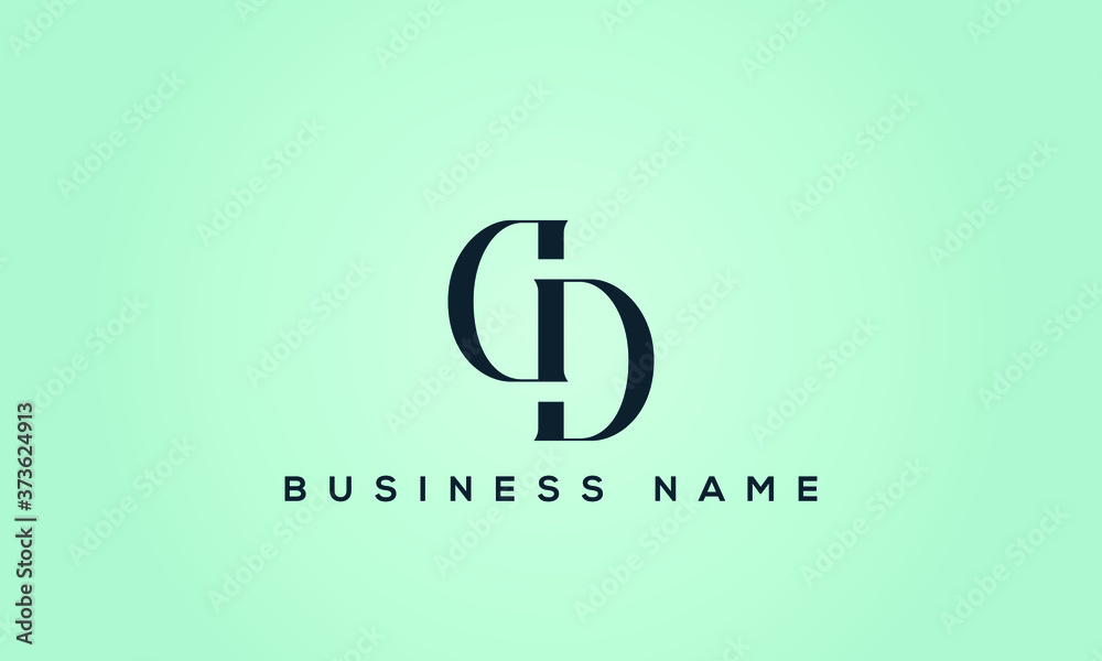 DD letter logo alphabet monogram icon symbol Stock Vector | Adobe Stock