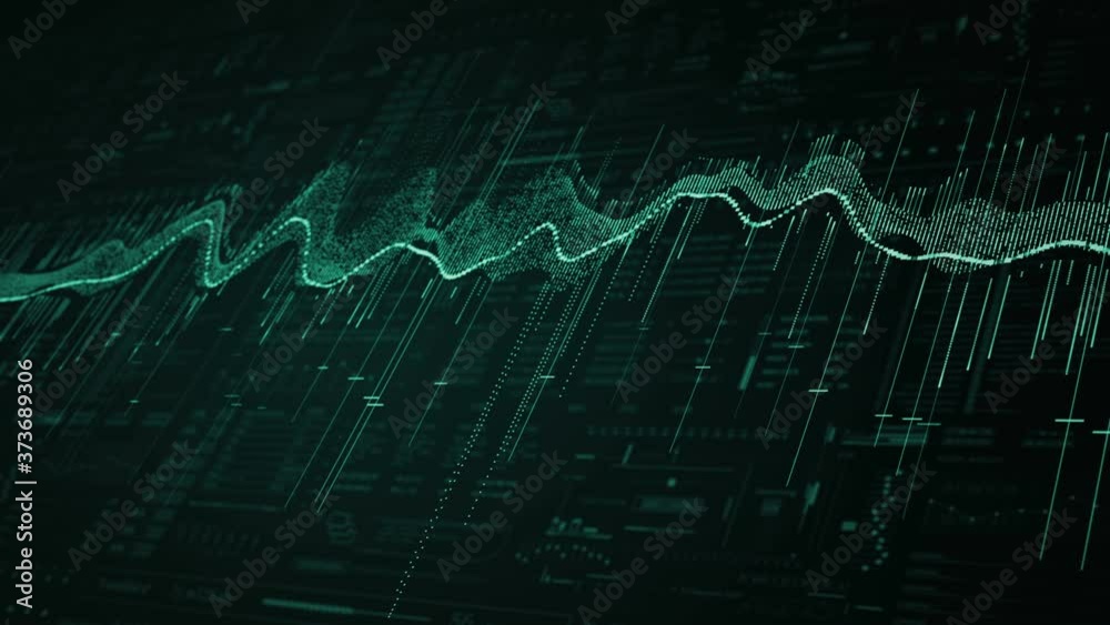 HUD.Equalizer Candles and lines.Stock Market indicators.Candle charts ...