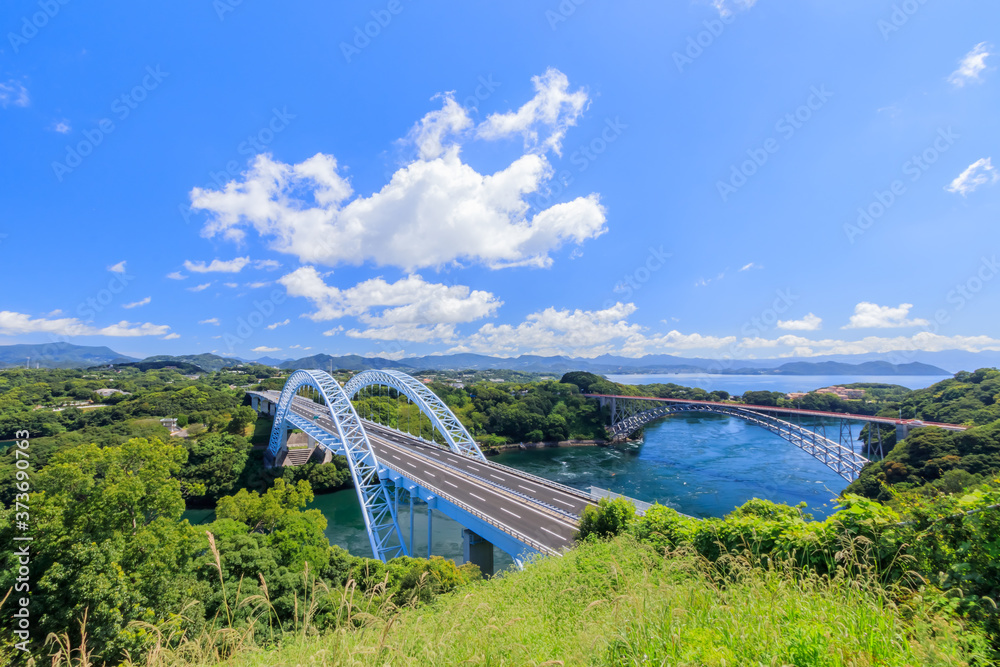 西海橋 長崎県西海市 Saikai Bridge Nagasaki-ken Saikai city Stock Photo | Adobe Stock