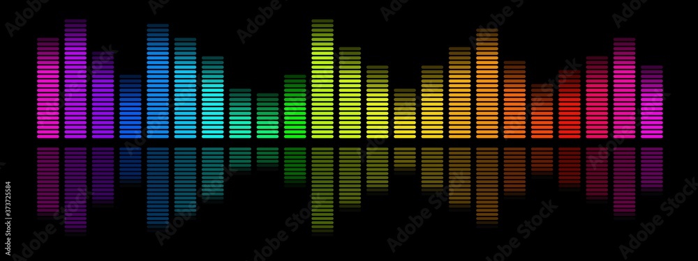 Frequency diagram - 7 Stock Vector | Adobe Stock