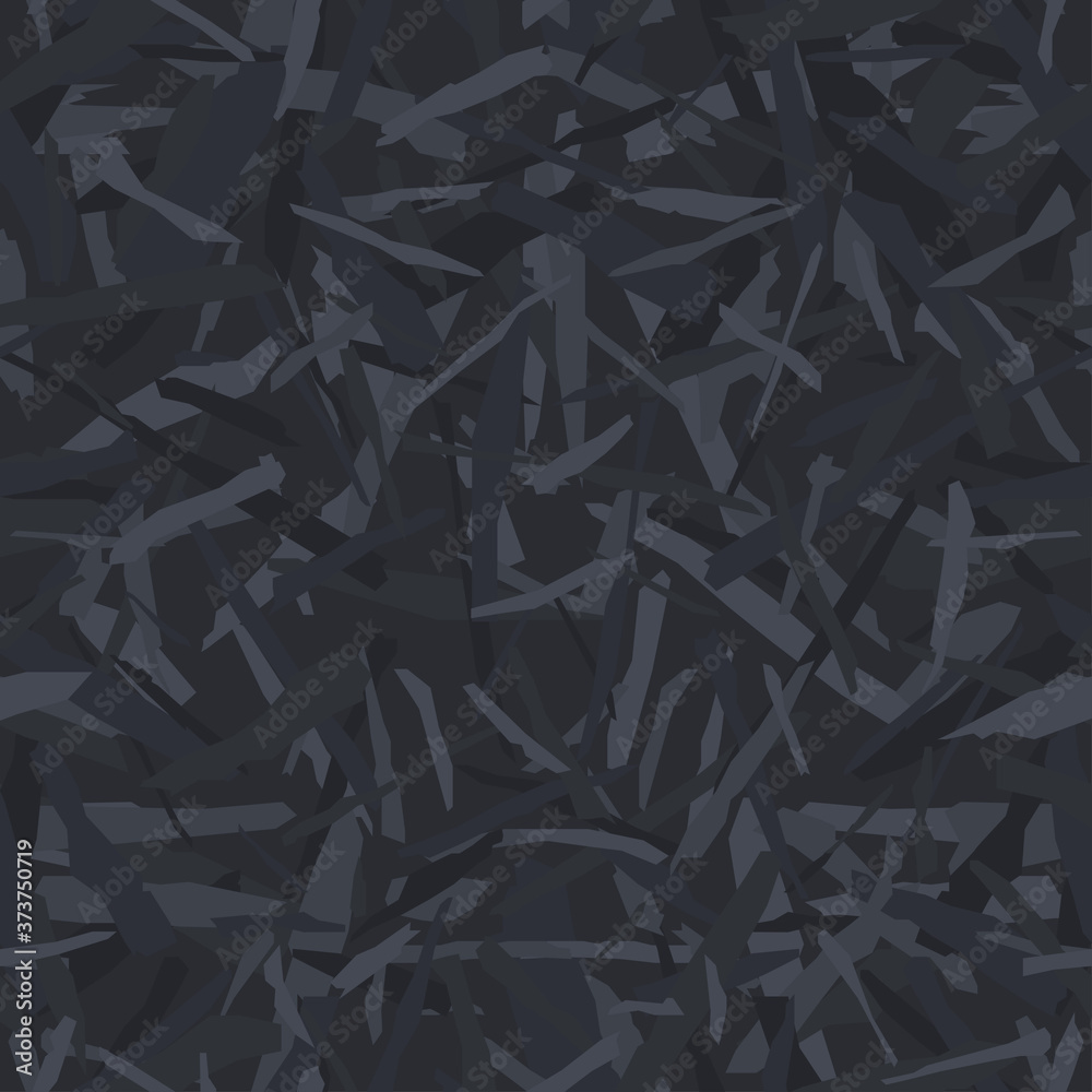 Camouflage for army or hunting and other use. Black monochrome camo ...