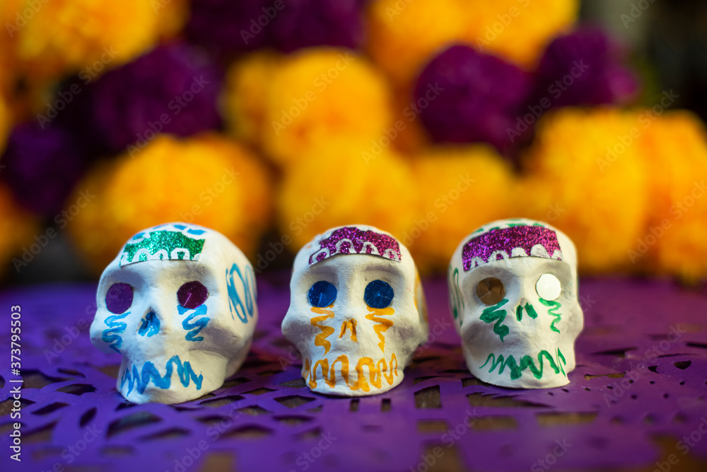 Dia De Los Muertos Calaveras De Azucar