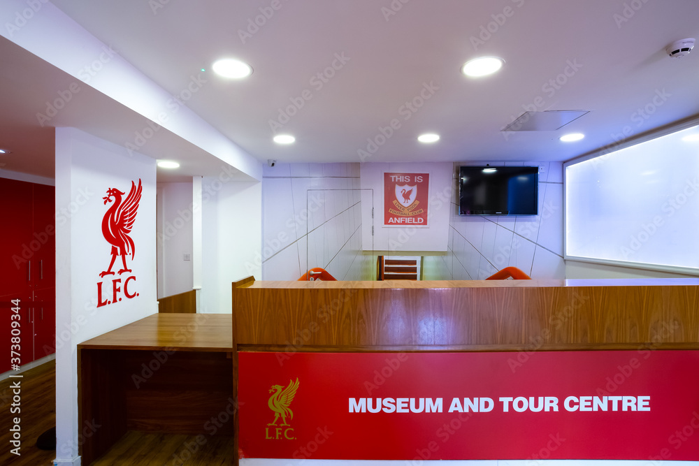 Liverpool, United Kingdom - May 17 2018: The Liverpool FC Story is the ...