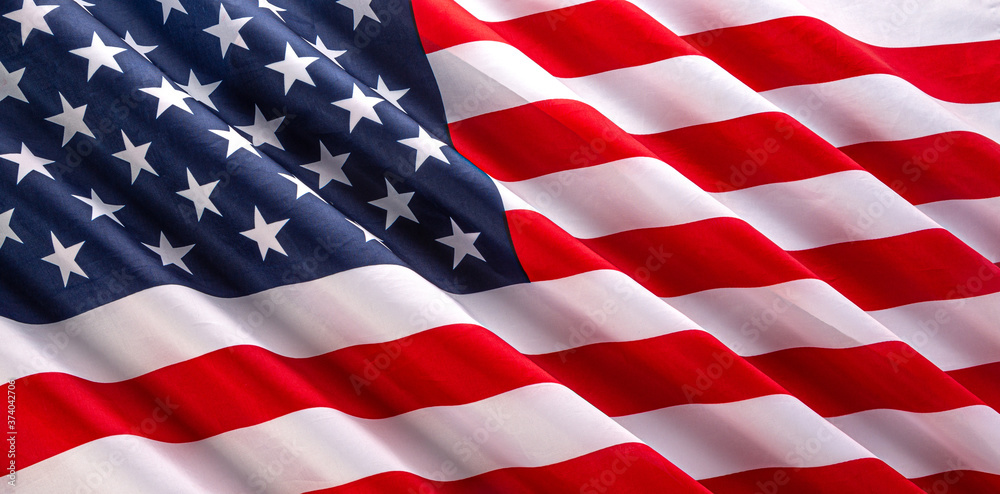 star and striped American flag Stock Photo | Adobe Stock