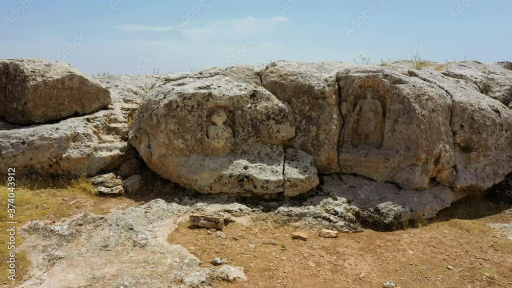 Statue of Sun God and the Moon God. Sacrifices were once made to the ...