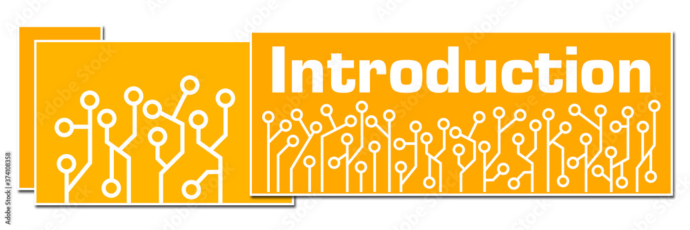 Introduction Yellow Horizontal Boxes Circuit Elements Stock ...