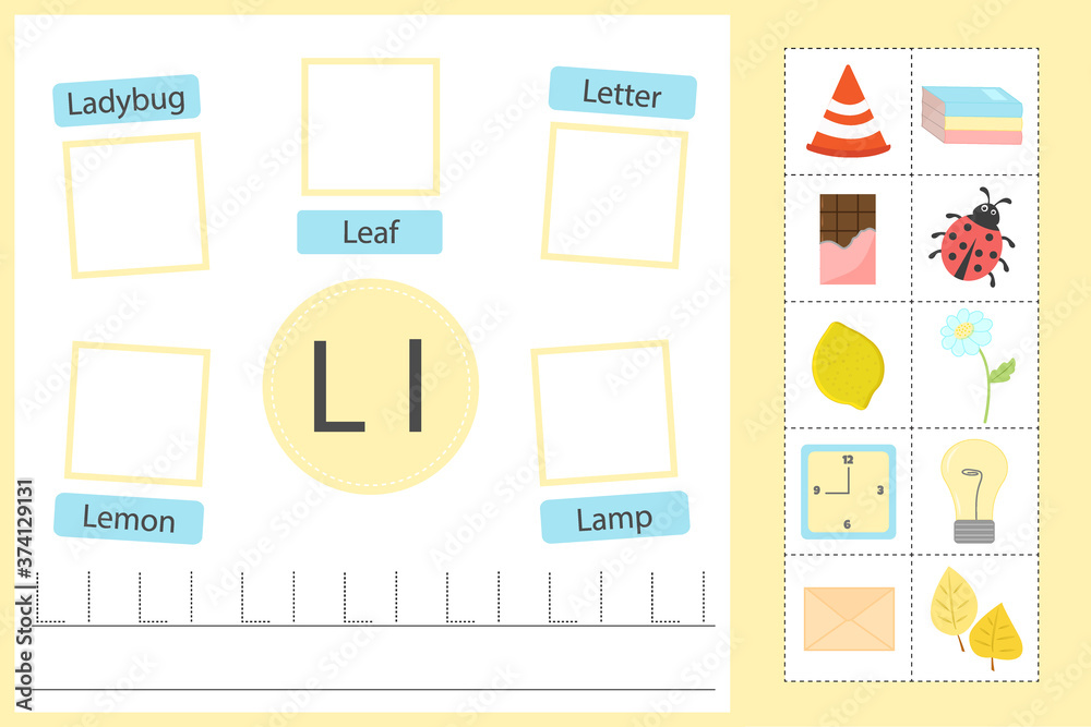 Alphabet tracing worksheet for preschool and kindergarten. Writing ...
