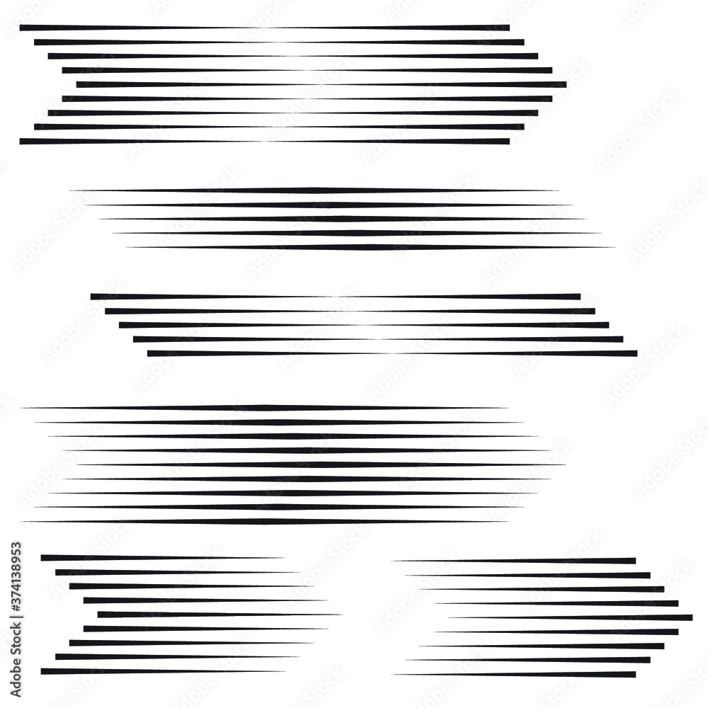 Speed Lines in arrow Form . Vector Illustration .Technology Logo ...