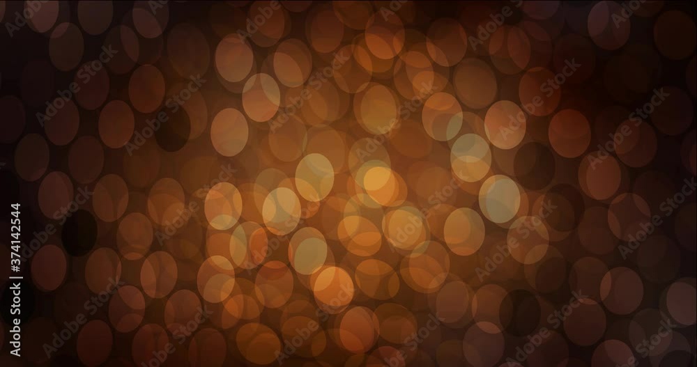 4K dark brown animation with spheres. Modern abstract animation with ...