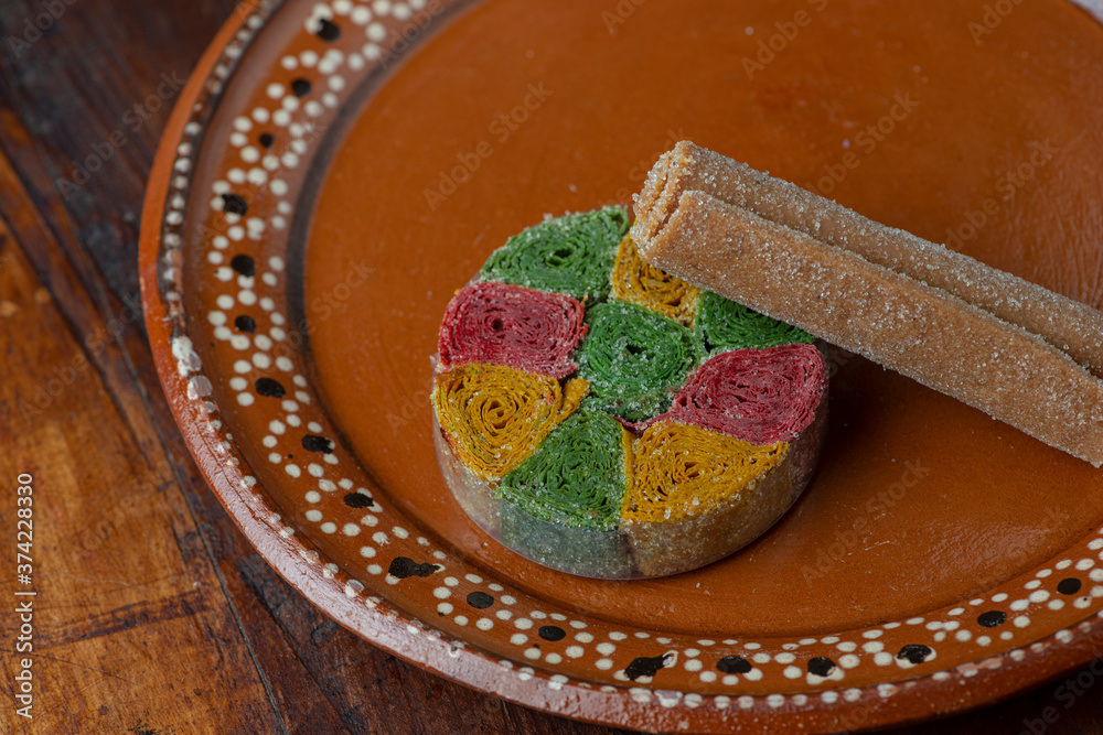 Foto de Ate de frutas dulce tradicional mexicano fruta con azúcar ...