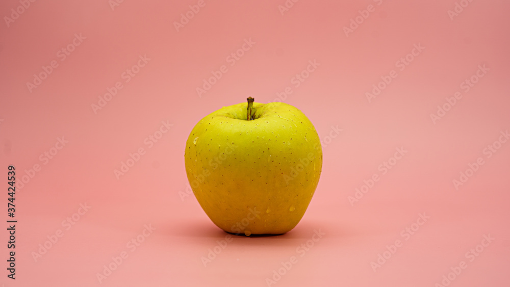 Bodegon manzana verde amarilla fondo colores fruta natural healty ...