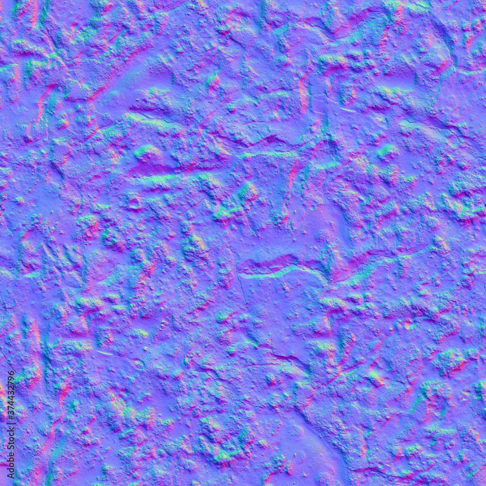 Soil mud normal map texture, bump map texture Stock Illustration ...