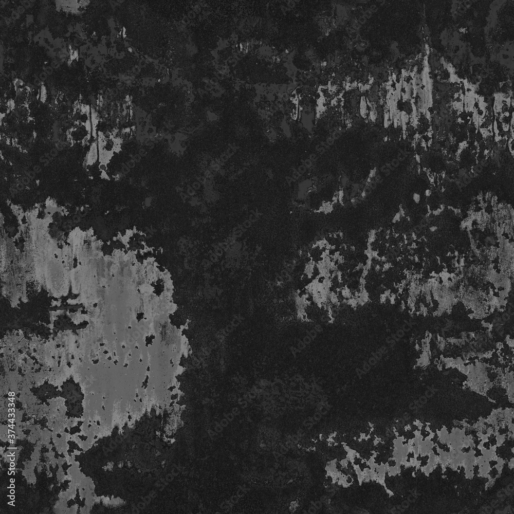 Rusty Old metal Glossy map, specular map texture, grayscale texture ...