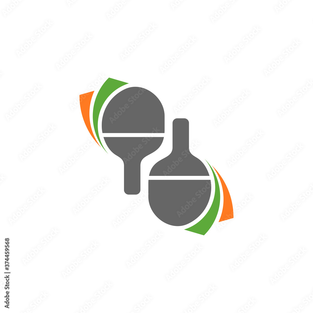 Table Tennis logo design concepts. Sport labels vector illustration for ...