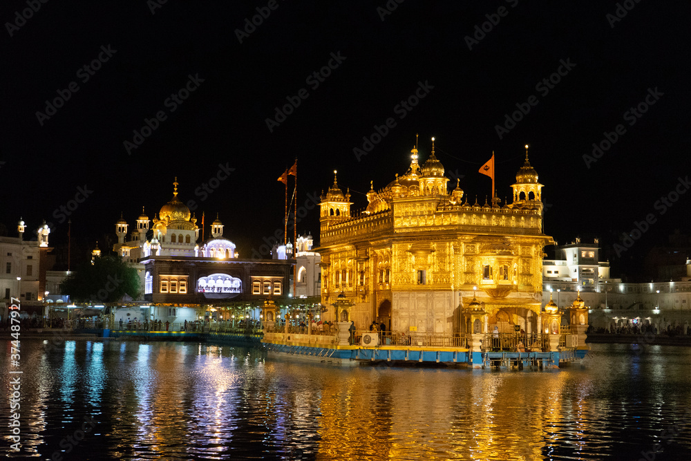 Golden temple Stock Photo | Adobe Stock
