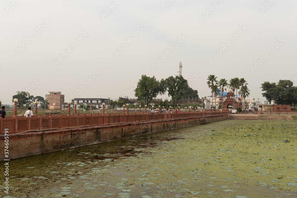 jal mandir pawapuri lord mahavir jain temple Stock Photo | Adobe Stock