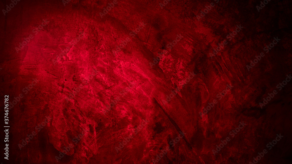 Abstract of red grunge wall texture with rough and grainy, Horror ...