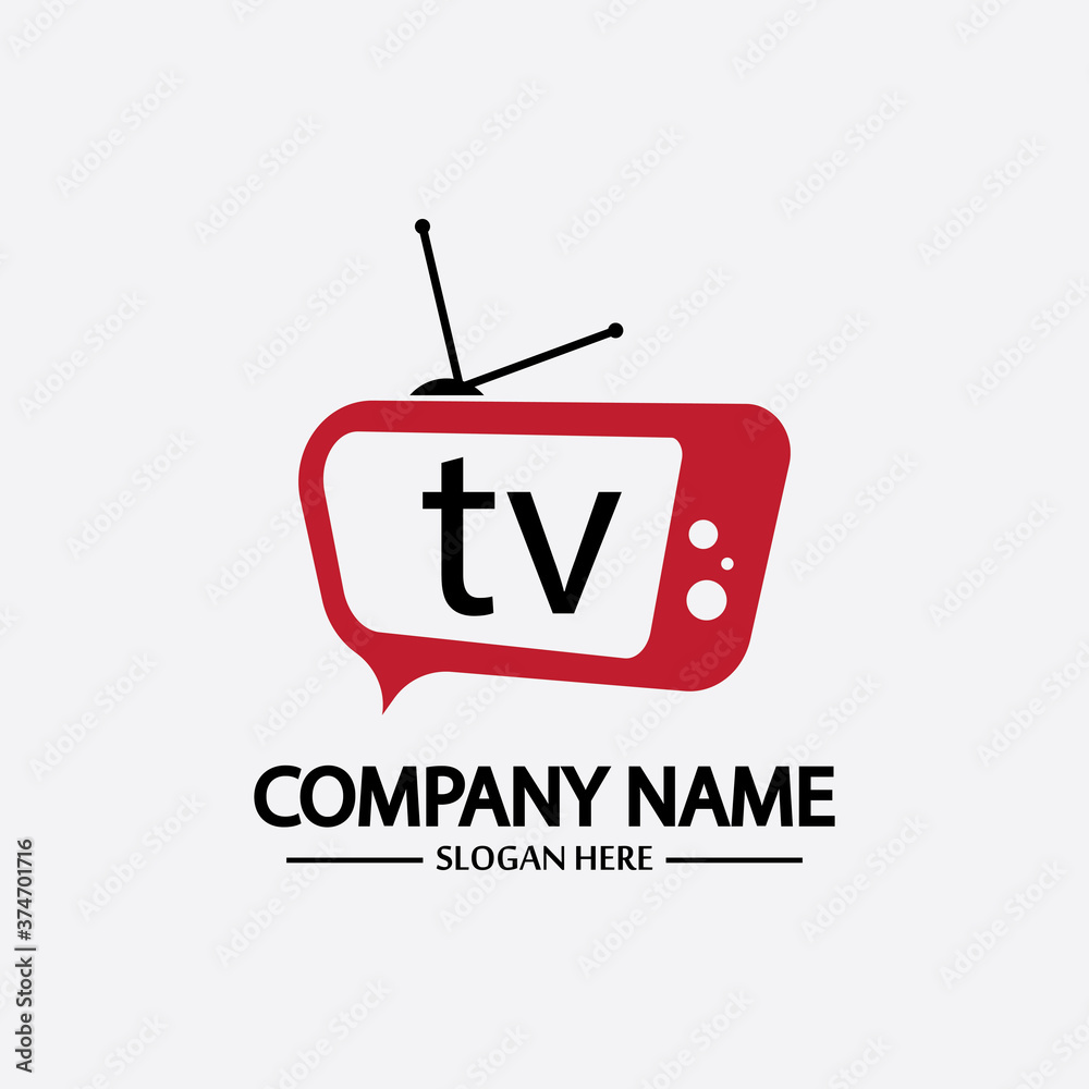 Tv Logo Design Media Technology Symbol Television,television media play ...
