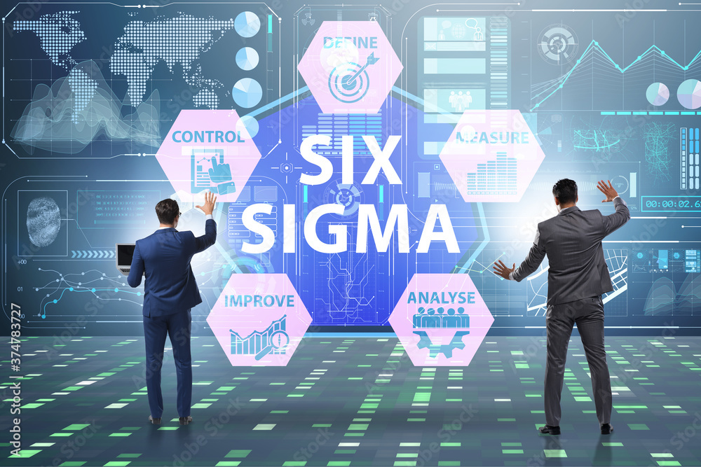 Concept of Lean management with six sigma Stock Photo | Adobe Stock Concept of Lean management with six sigma Stock Photo | Adobe Stock