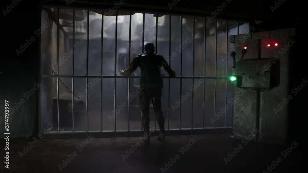 Vídeo do Stock: Execution concept. Death penalty electric chair ...