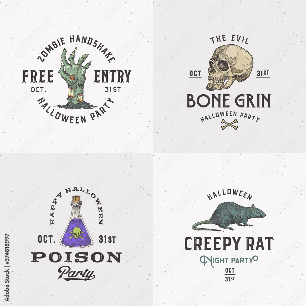 Vintage Poison Symbol
