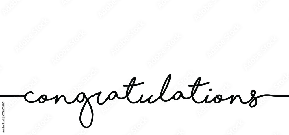 Slogan Congratulations You Did It Ccangrats Card Or Banner Fun