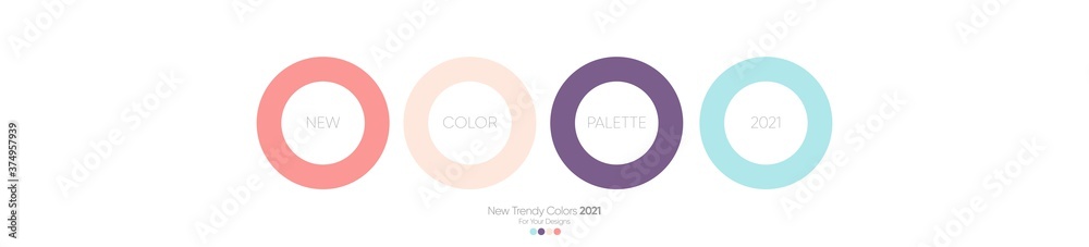 Trendy Pantone color palette 2021 for fashion, home, interiors design ... Trendy Pantone color palette 2021 for fashion, home, interiors design ...