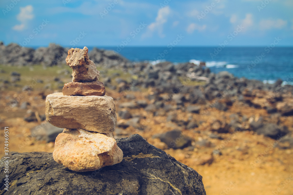 touring aruba in the caribbean natural pool and desert. exploring the ...