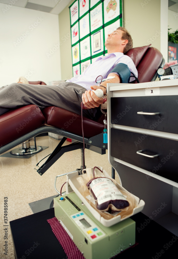Blood Bank: Inside the Blood Bank Donation Center Stock Photo | Adobe Stock