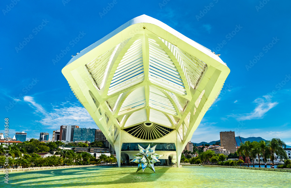 Rio de Janeiro, Brazil - January 31, 2020: Museum of Tomorrow, a ...