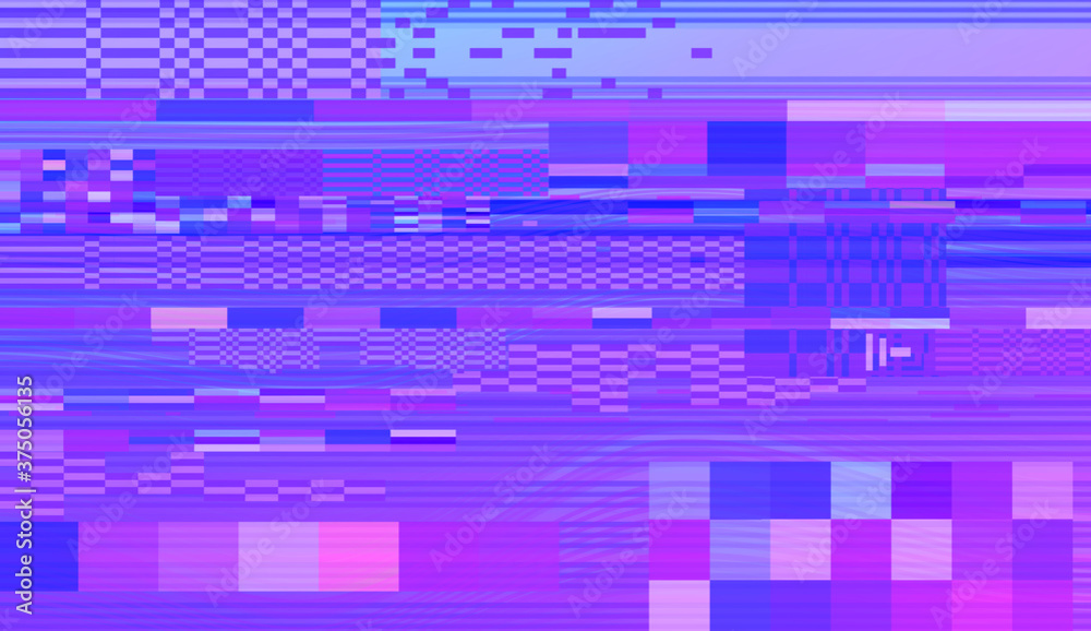 Glitch datamoshing camera effect. Retro VHS background like in old ...